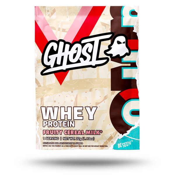 GHOST® WHEY PACKET | FRUITY CEREAL MILK® | WHEY PROTEIN SAMPLE