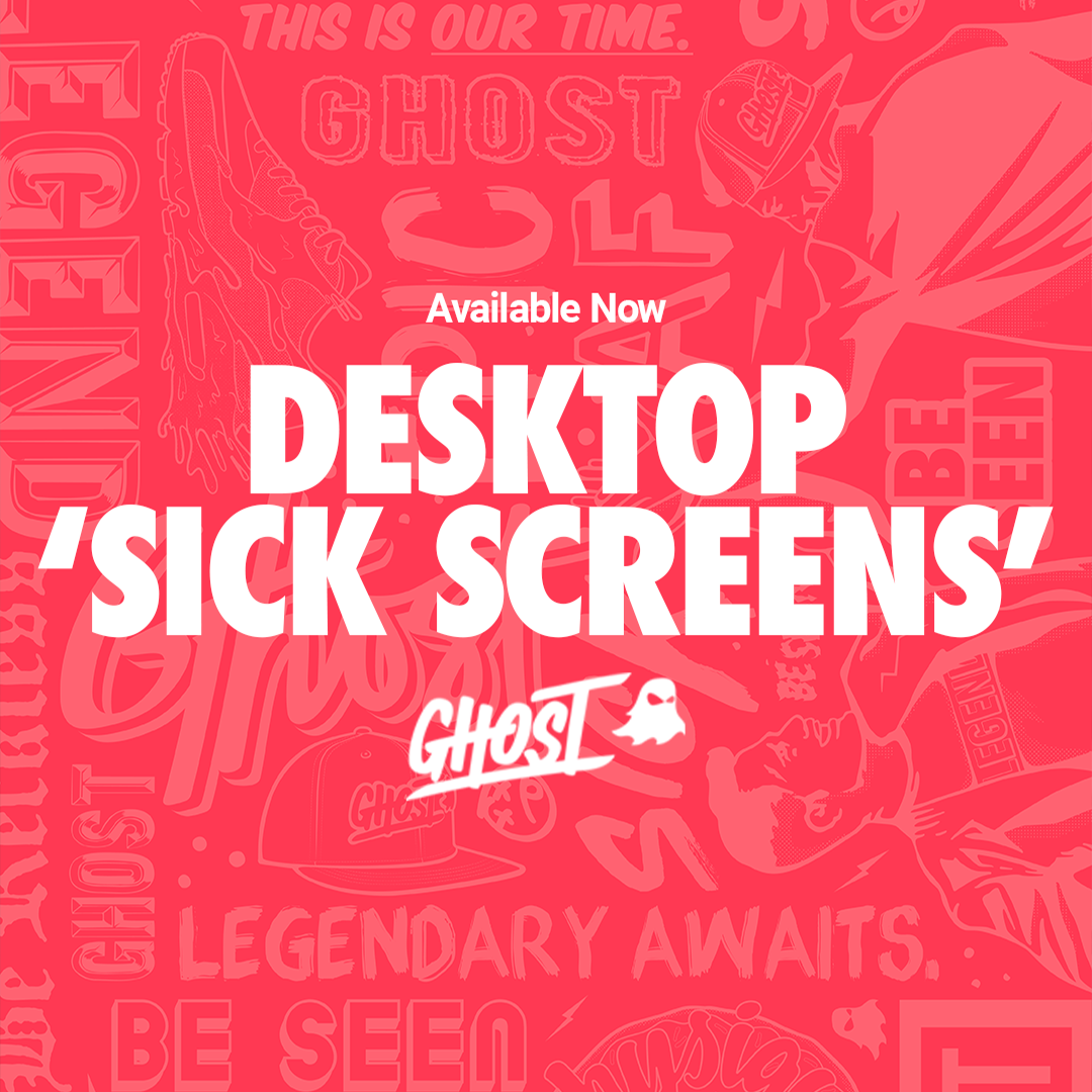 DESKTOP SICK SCREENS – GHOST