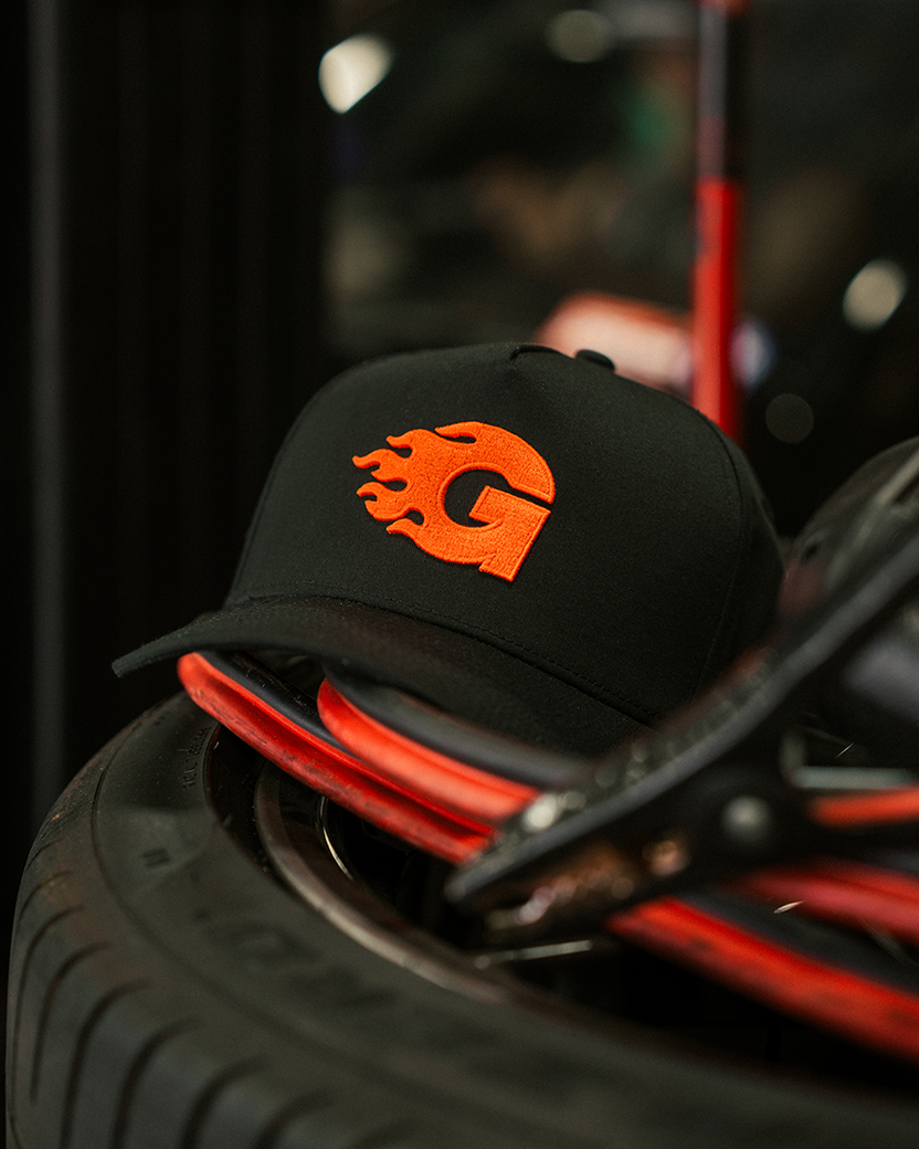 GHOST® ALL GAS BASEBALL HAT | BLACK