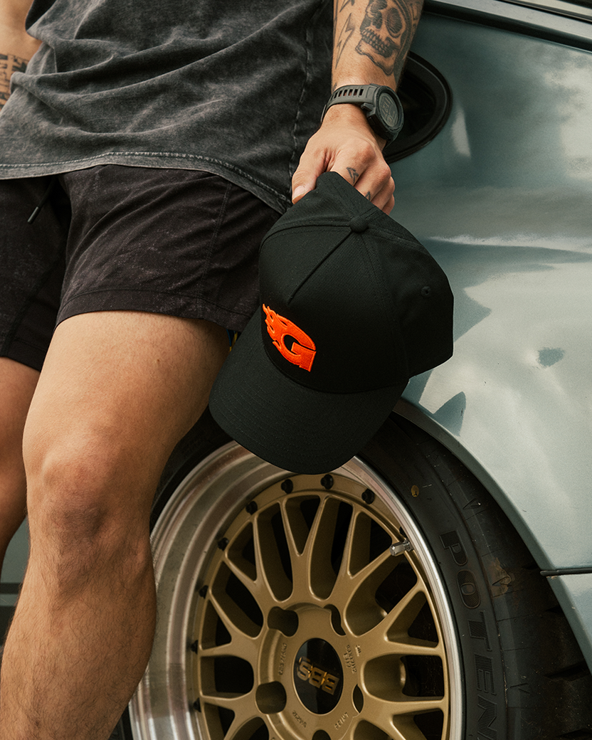 GHOST® ALL GAS BASEBALL HAT | BLACK