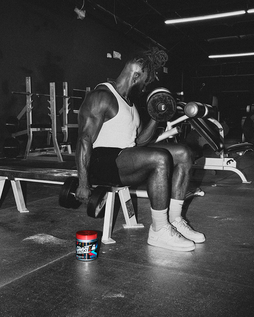 GHOST LEGEND® ALL OUT V2 | ORANGE CREAM | HIGH-STIM PRE-WORKOUT SUPPLEMENT