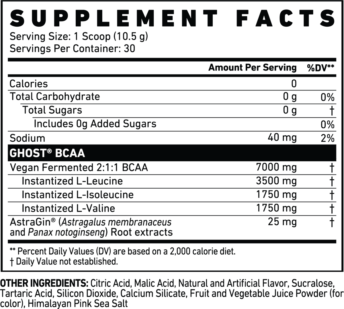 GHOST® BCAA