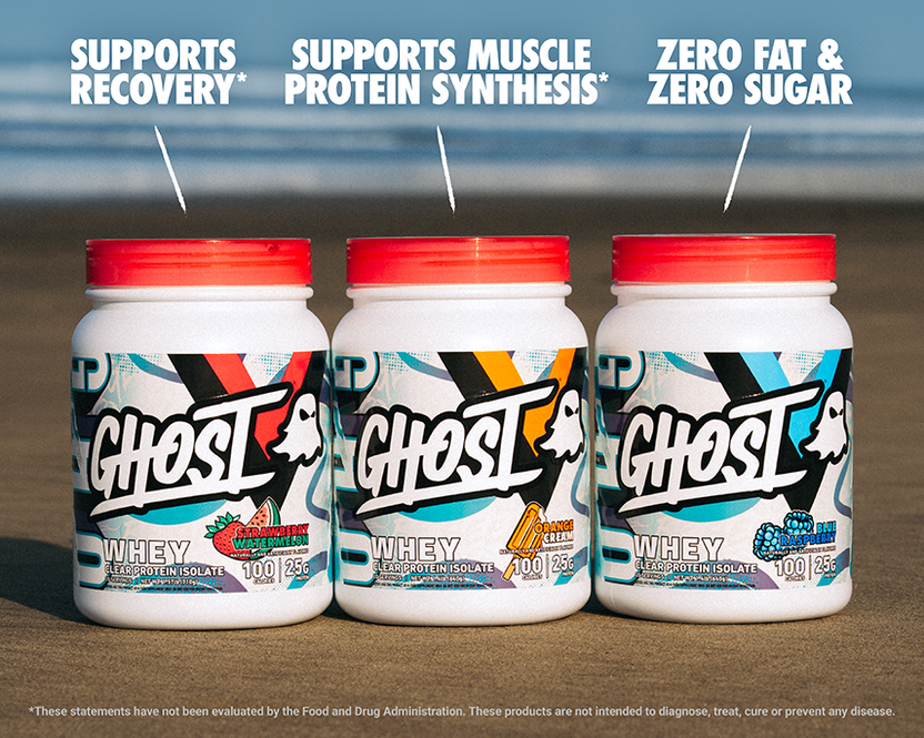 GHOST® CLEAR WHEY | BLUE RASPBERRY - GHOST LIFESTYLE