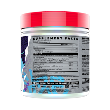 GHOST® SIZE V3 | 'NATTY' | CREATINE MUSCLE BUILDING SUPPLEMENT