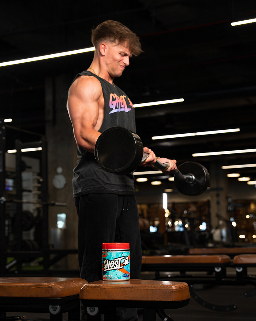 GHOST® INTRA | BLUE RASPBERRY | AMINO ACIDS SUPPLEMENT