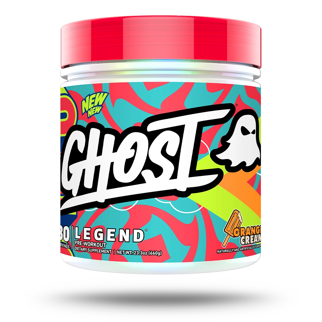 GHOST LEGEND® | ORANGE CREAM | PRE-WORKOUT SUPPLEMENT