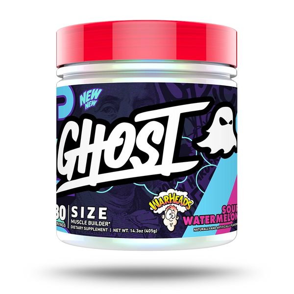 GHOST® SIZE V3 | WARHEADS® "SOUR WATERMELON" | CREATINE MUSCLE BUILDING ...