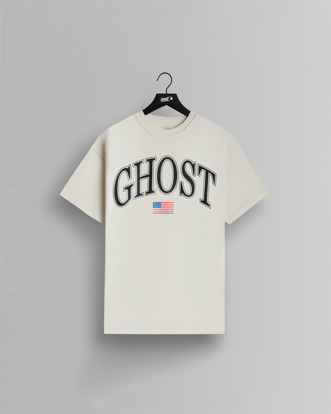 GHOST® STARS & HYPE TEE | IVORY