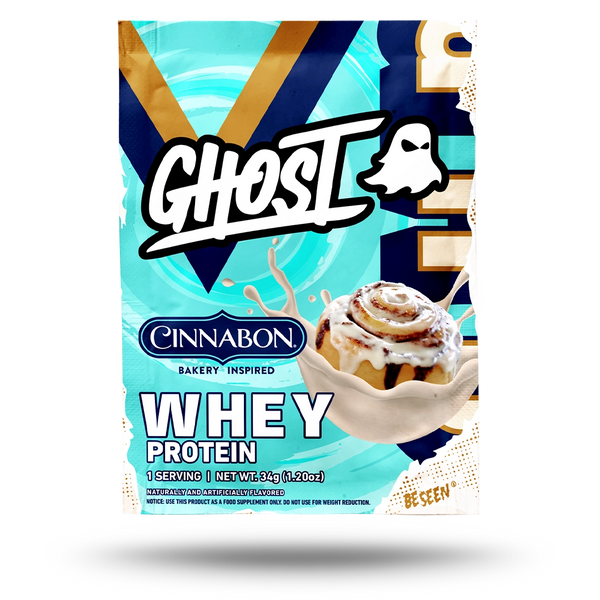 GHOST® WHEY PACKET | CINNABON® | WHEY PROTEIN SAMPLE