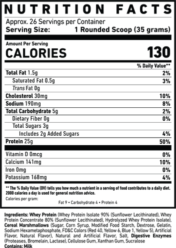 GHOST® WHEY | COUNT CHOCULA® | WHEY PROTEIN SUPPLEMENT